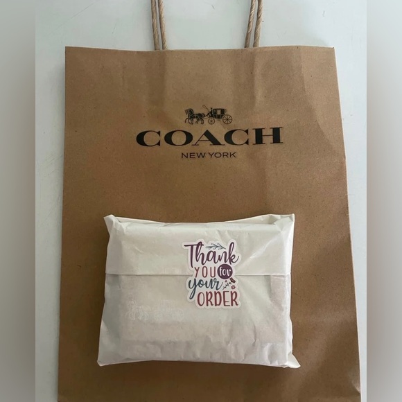 Coach | Bags | Nwtcoach Zip Card Case In Signature Canvas Coach ...